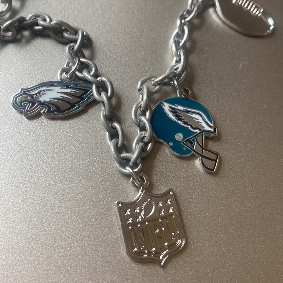 Jewelry | Philadelphia Eagles Theme Charm Bracelet | Poshmark